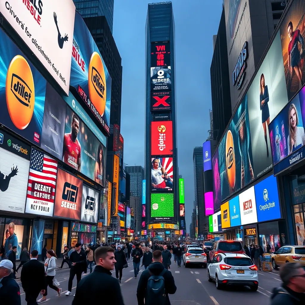 Times Square Ads: Elevating Our Game to New Heights : LevelUpTalk