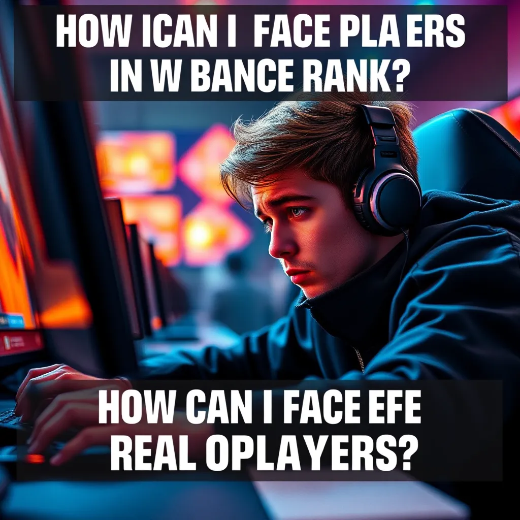 How Can I Face Real Players in Bronze Rank? : LevelUpTalk