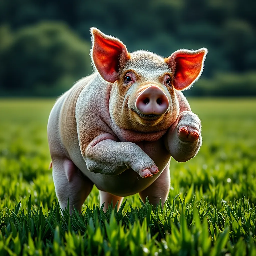 Remarkable Transformation: The Buff Pig Phenomenon : LevelUpTalk