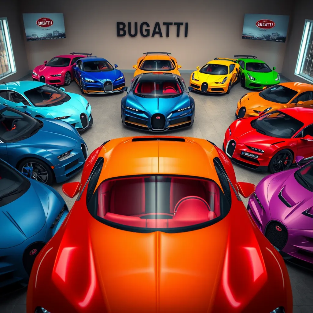 What Color Is Your Bugatti? Discover the Choices : LevelUpTalk