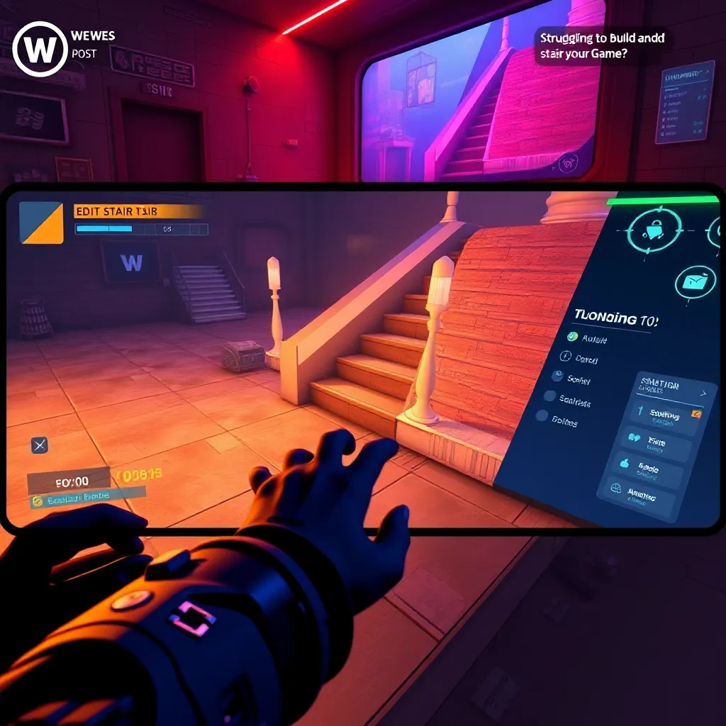 Struggling to Build and Edit Stairs in Your Game? : LevelUpTalk