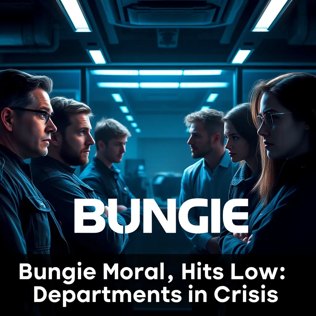 Bungie Morale Hits New Low: Departments in Crisis : LevelUpTalk