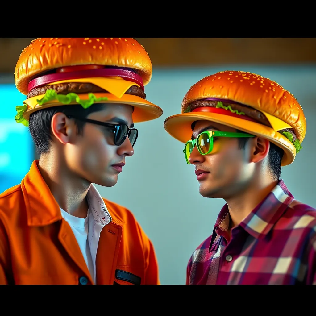 My Burger Hat Beats Yours: The Showdown of Styles : LevelUpTalk