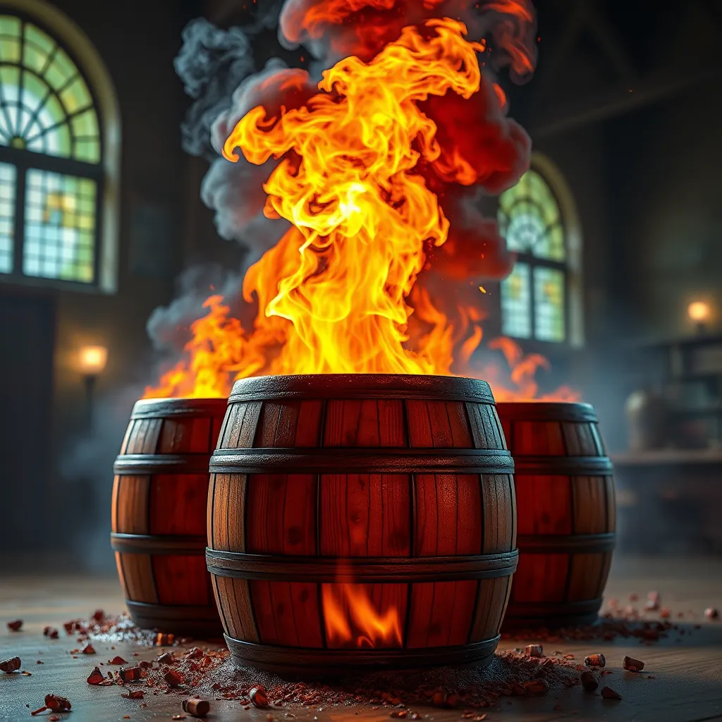Does Setting Mead Barrels on Fire Cause an Explosion? : LevelUpTalk
