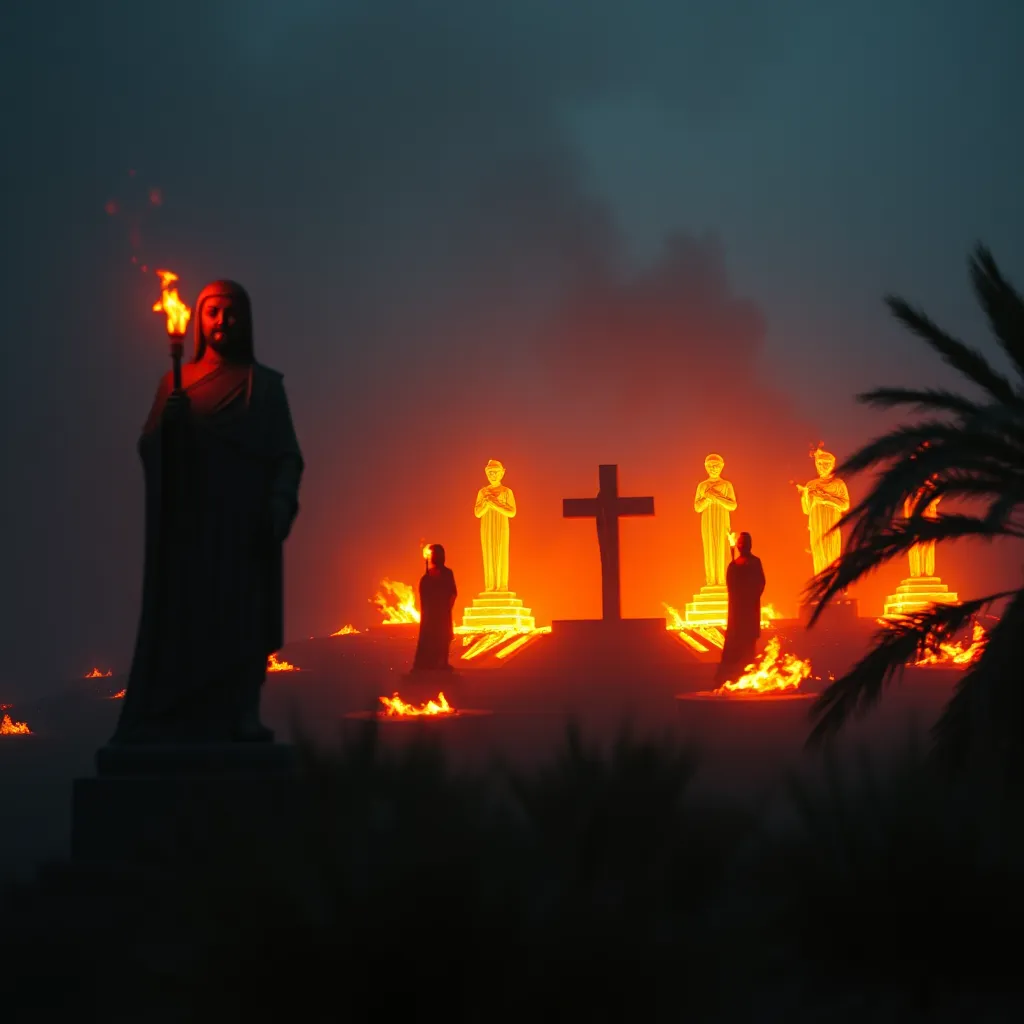 Significance of Burning Statues in Liturgical Pass : LevelUpTalk