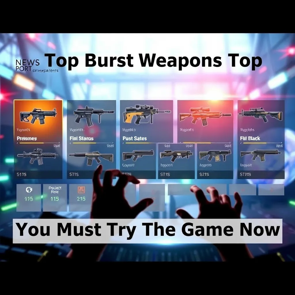 Top Burst Weapons You Must Try in the Game Now : LevelUpTalk