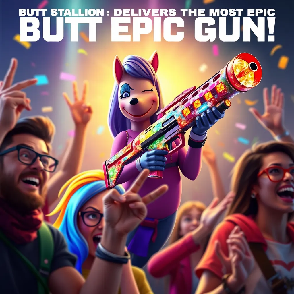 Butt Stallion Delivers the Most Epic Gun Ever : LevelUpTalk