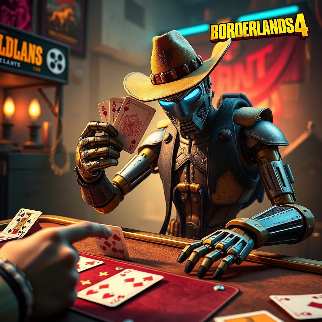 Meet C4SH: The New Robot Cowboy in Borderlands 4 DLC : LevelUpTalk