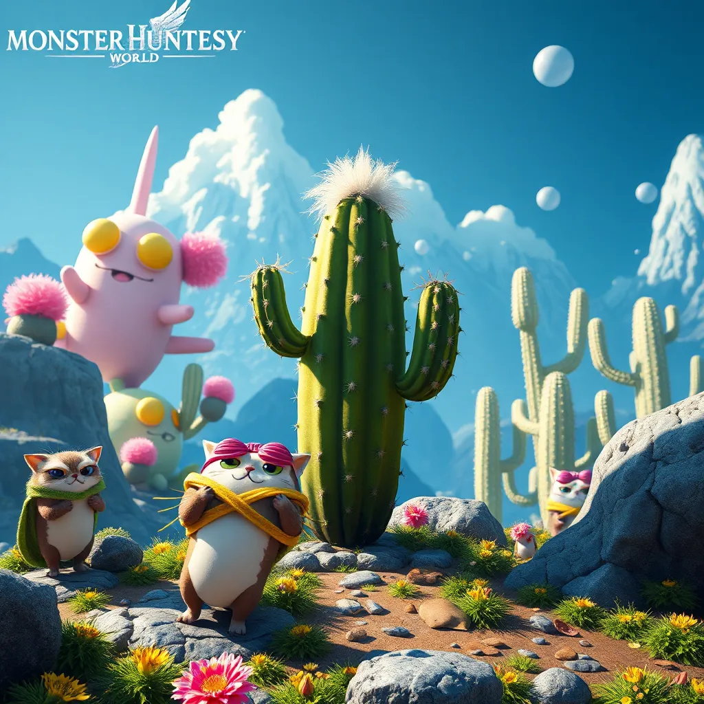 Are Cactus from Final Fantasy Immersion Breaking in MHWorld? : LevelUpTalk