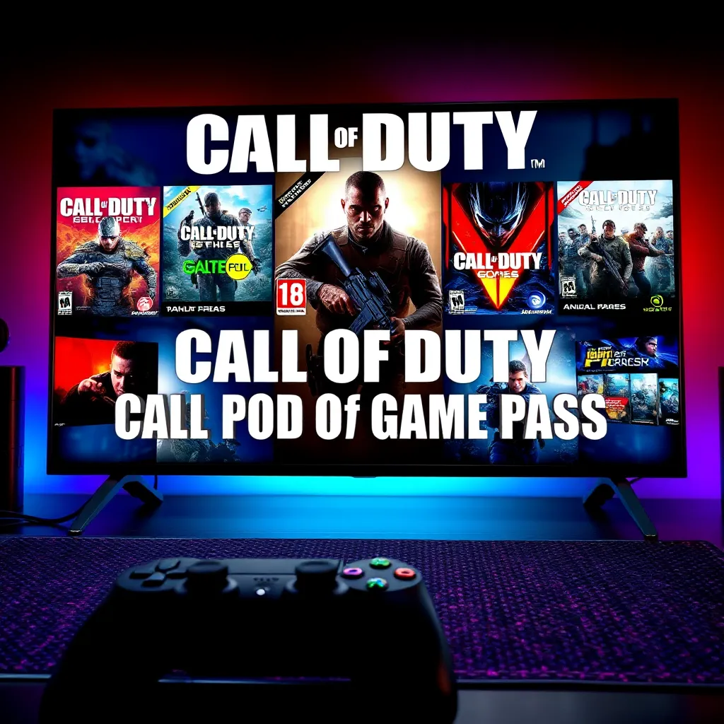 Top Call of Duty Games Available on Game Pass for Console : LevelUpTalk