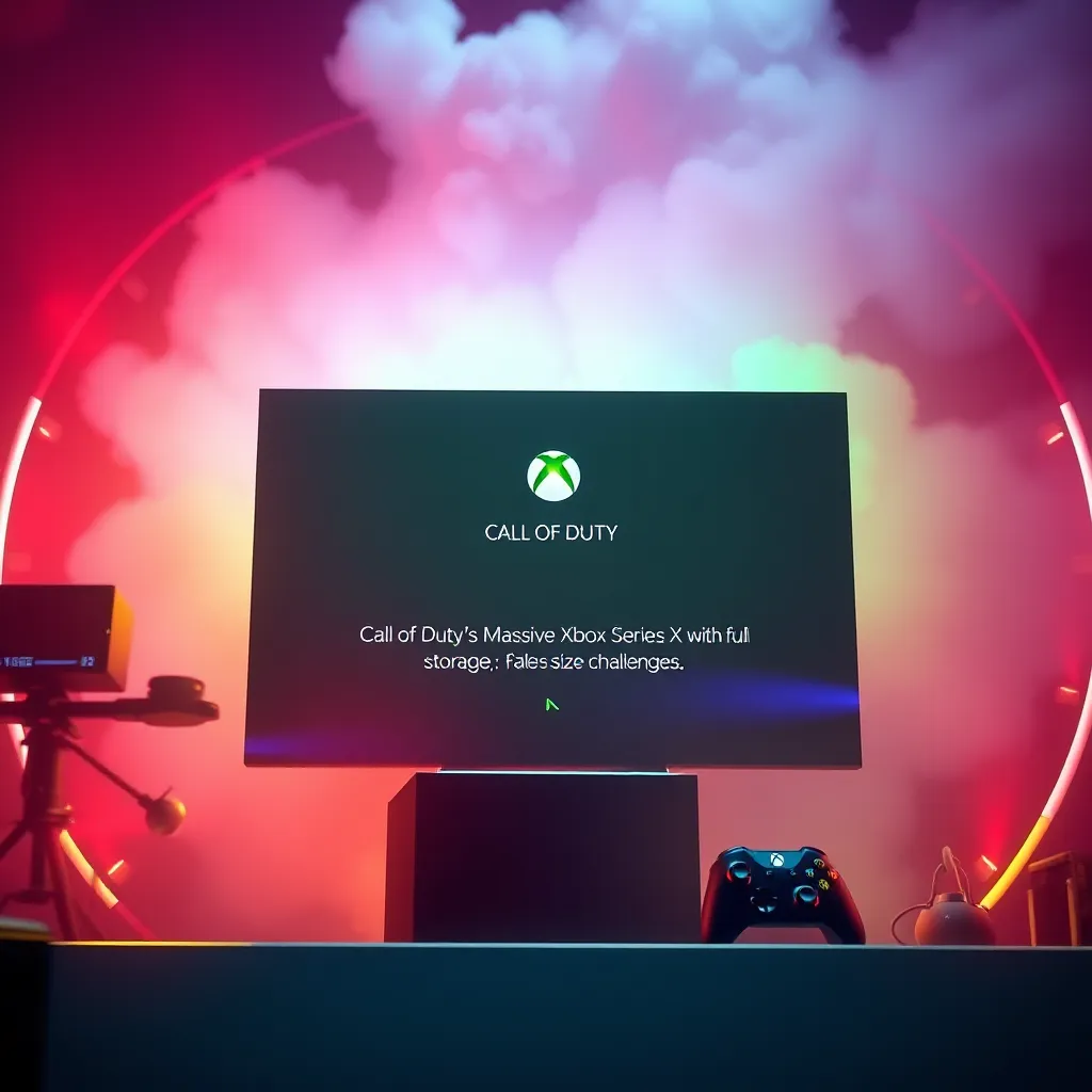 Call of Duty's Massive Xbox Series X File Size Challenges : LevelUpTalk