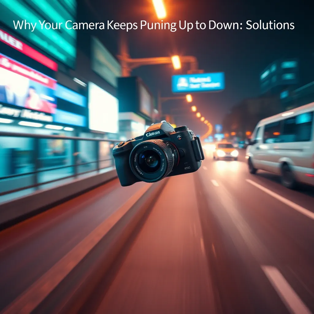 Why Your Camera Keeps Panning Up and Down: Solutions : LevelUpTalk