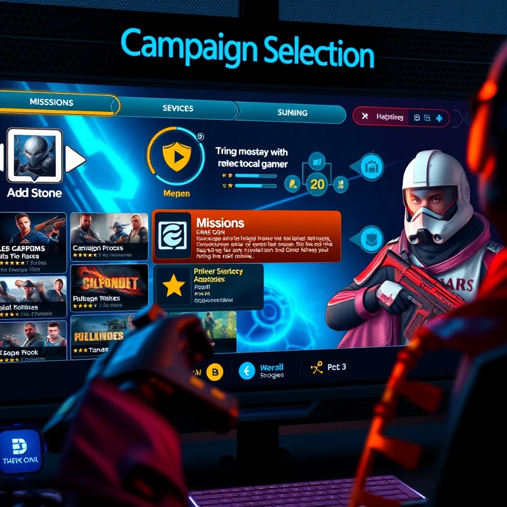 Top Campaign Games Where You Choose Your Missions : LevelUpTalk