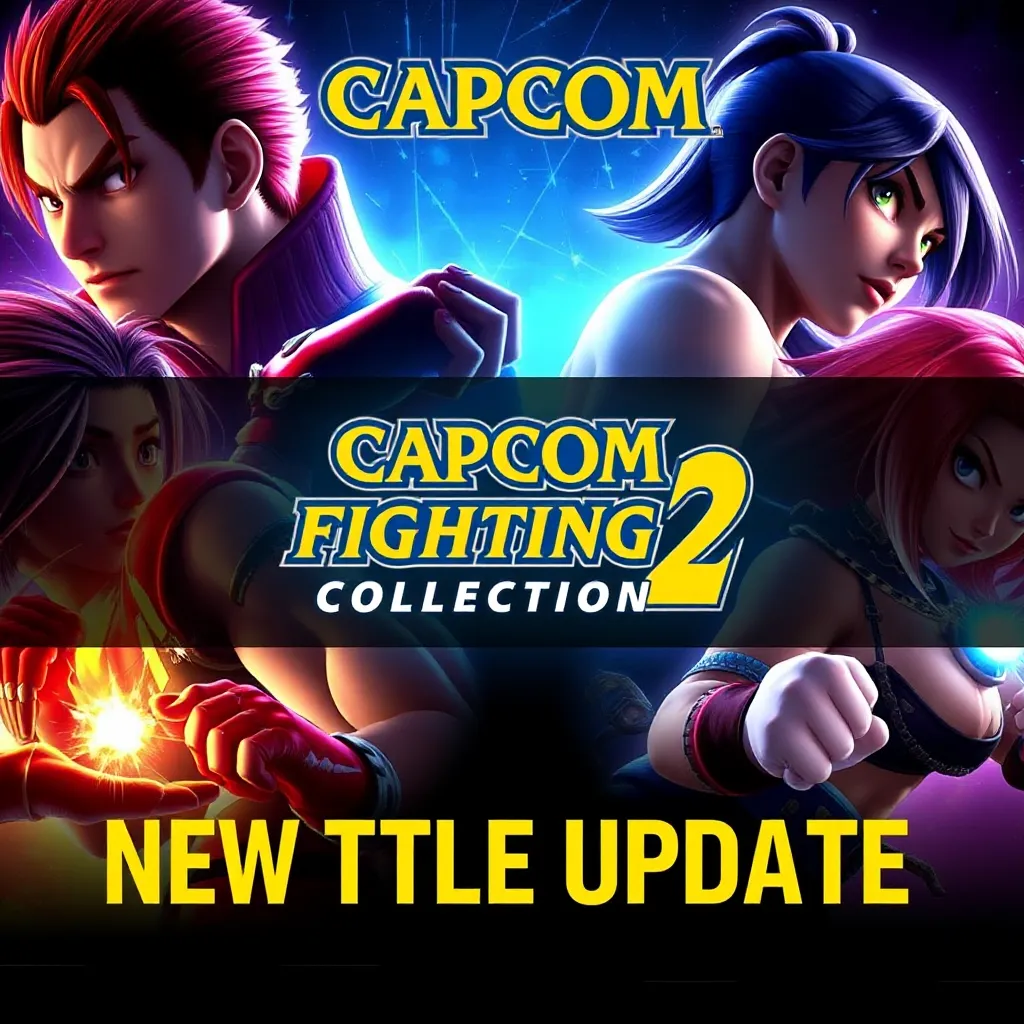 Capcom Fighting Collection 2 Releases New Title Update Trailer : LevelUpTalk