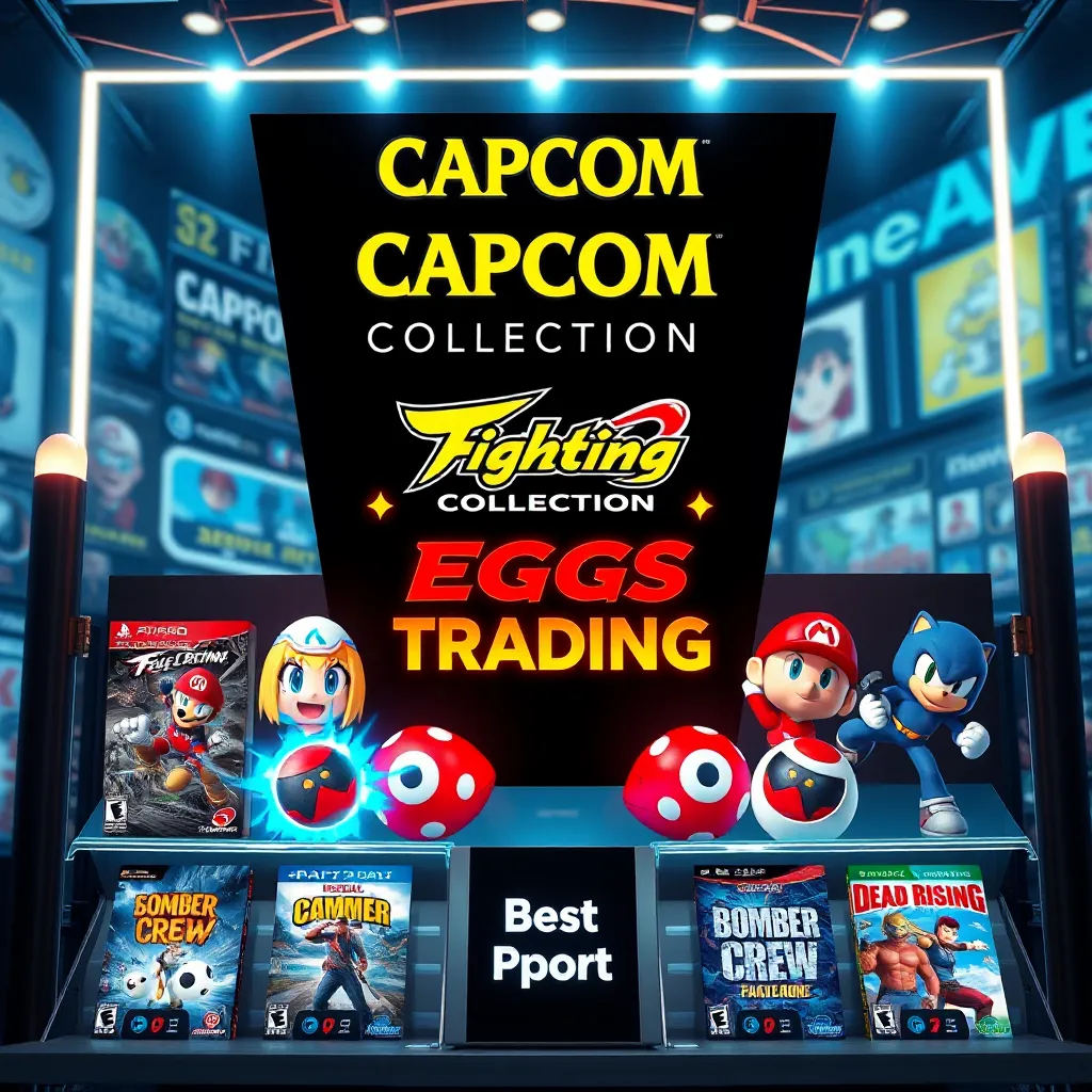 Capcom Fighting Collection and Mystery Egg Trading Options : LevelUpTalk
