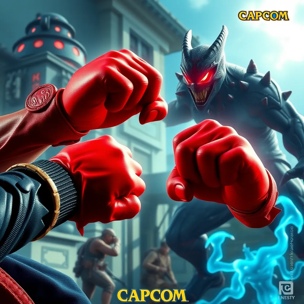 CAPCOM Introduces Fists as a New Weapon Option! : LevelUpTalk