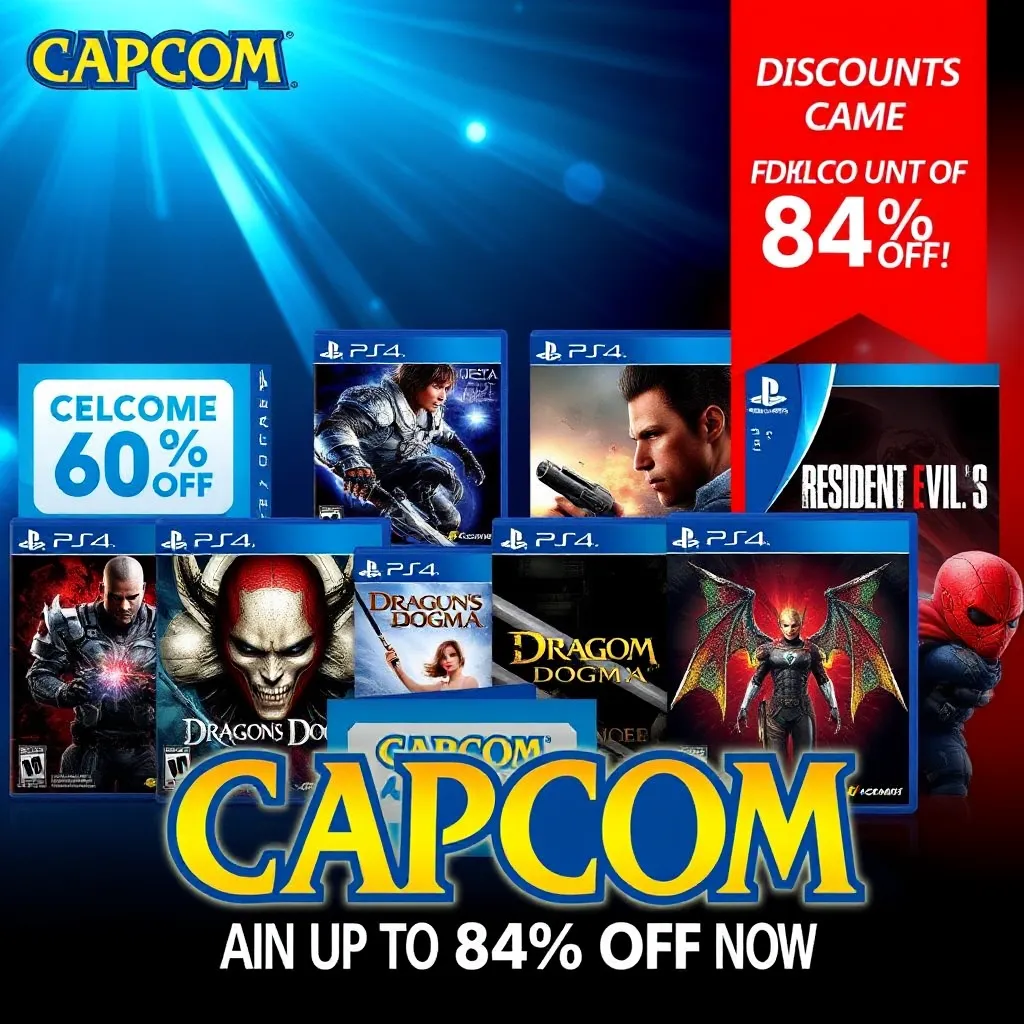 Big Discounts on Capcom Games: Up to 84% Off Now! : LevelUpTalk