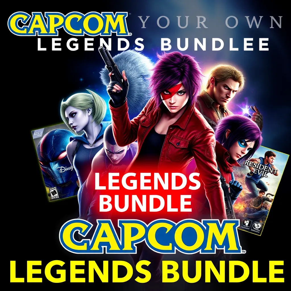 Create Your Own Capcom Legends Bundle Starting at $9.99 : LevelUpTalk
