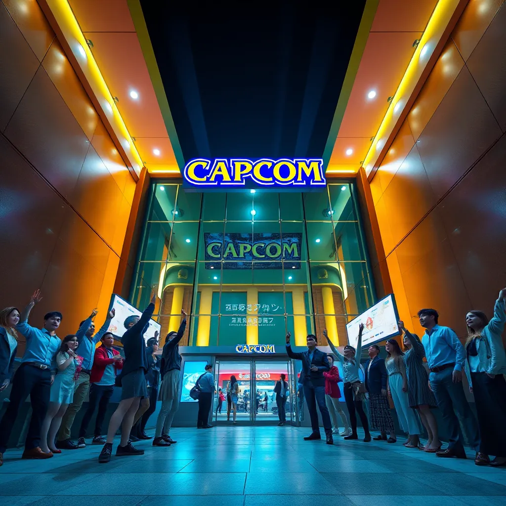 Capcom Expands Game Development with New Osaka Studio : LevelUpTalk