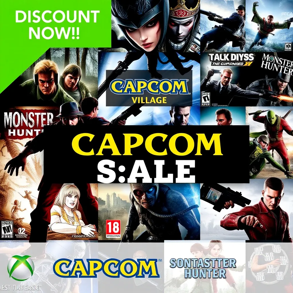 Capcom Sale: Grab Huge Discounts on Top Titles Now! : LevelUpTalk