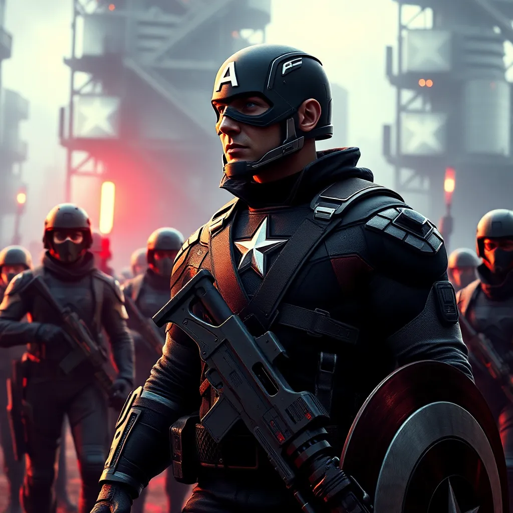 What If Captain America Joined Wolfenstein's Battle? : LevelUpTalk