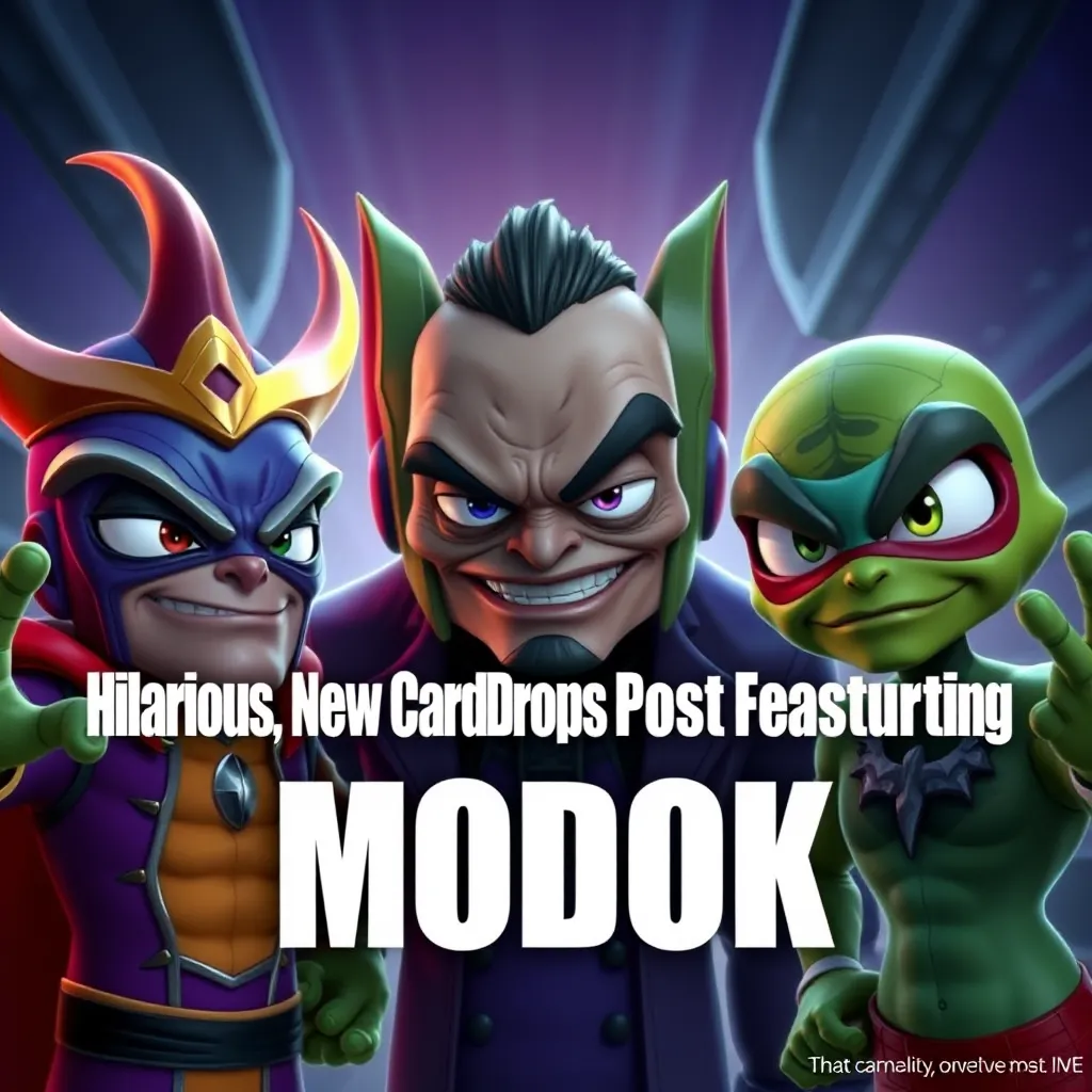 Hilarious New Card Drops Next Month Featuring MODOK : LevelUpTalk