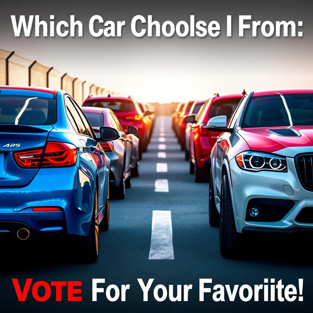 Which Car Should I Choose? Vote for Your Favorite! : LevelUpTalk
