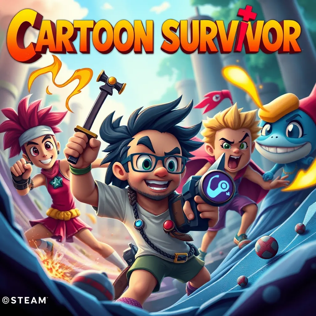 Cartoon Survivor Game Launches on Steam – Play Now! : LevelUpTalk