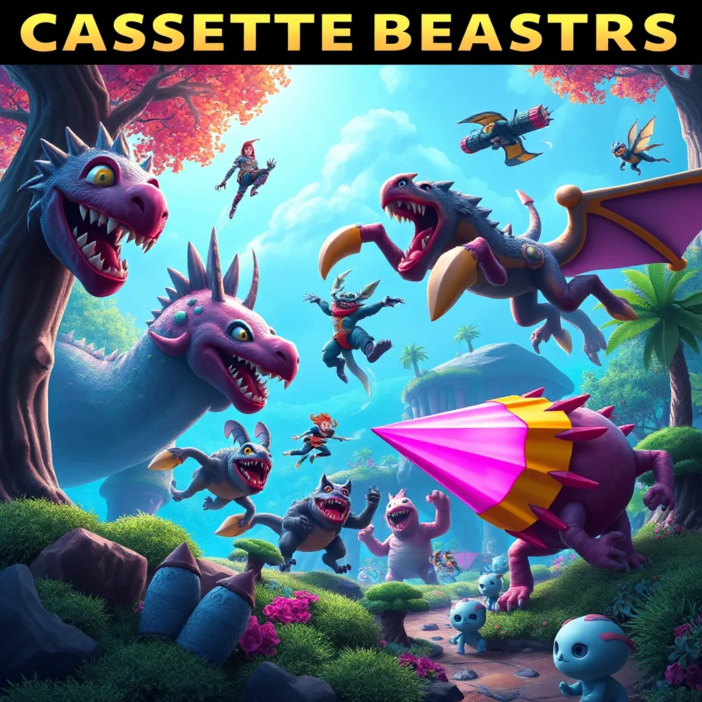 Experience the Thrills of Epic Games' Cassette Beasts : LevelUpTalk