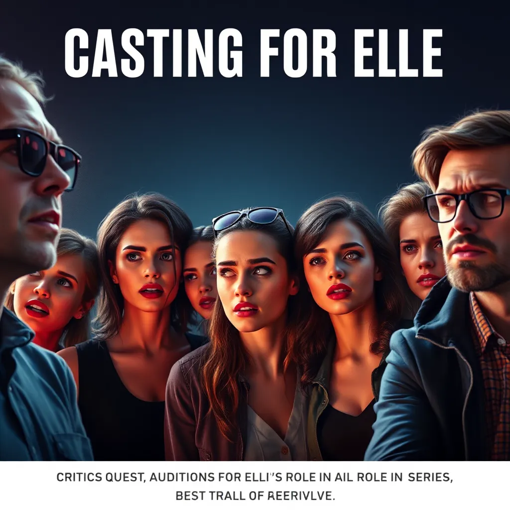 Critics Question Auditions for Ellie’s Role in Series : LevelUpTalk
