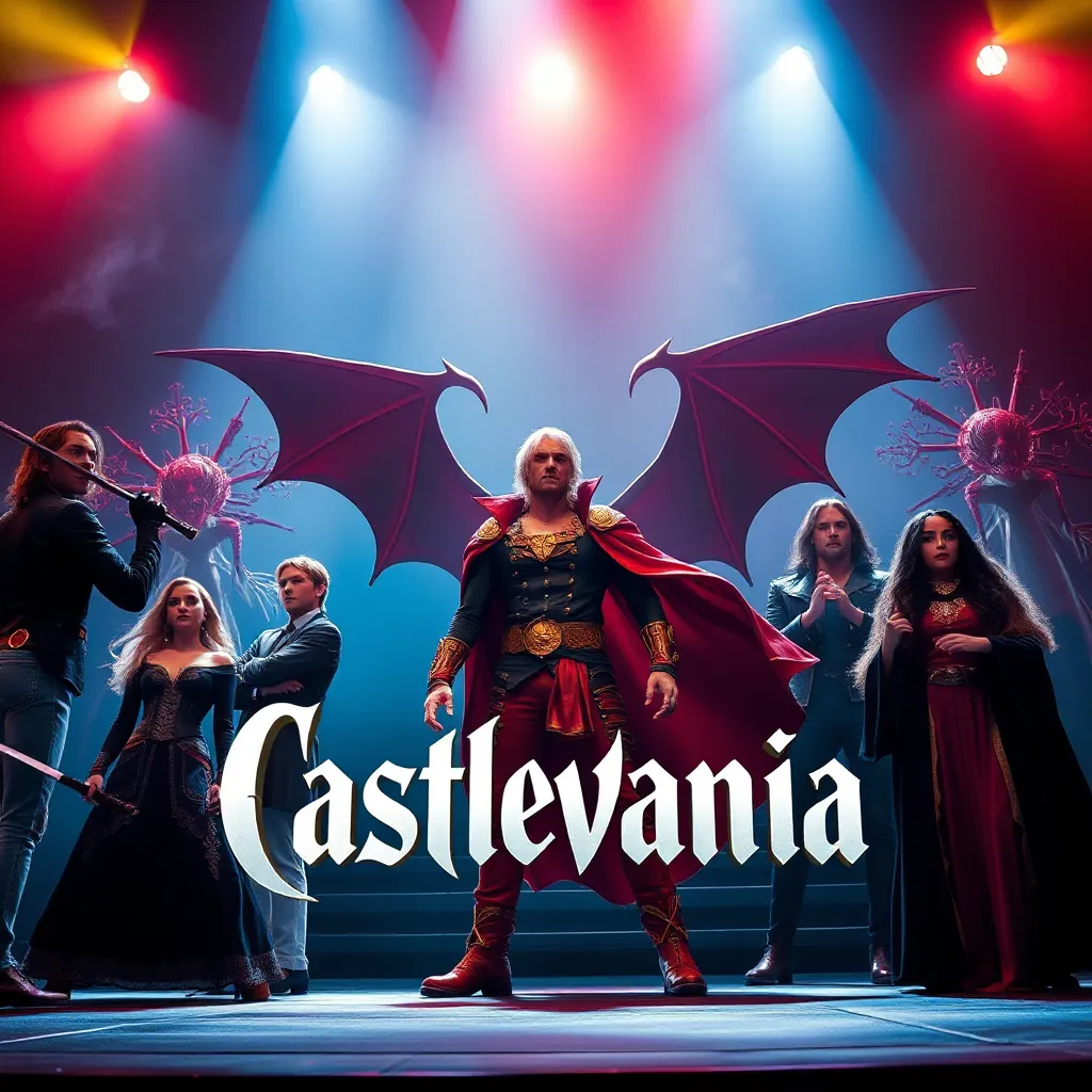 Exciting Cast Revealed for Castlevania Musical Production : LevelUpTalk