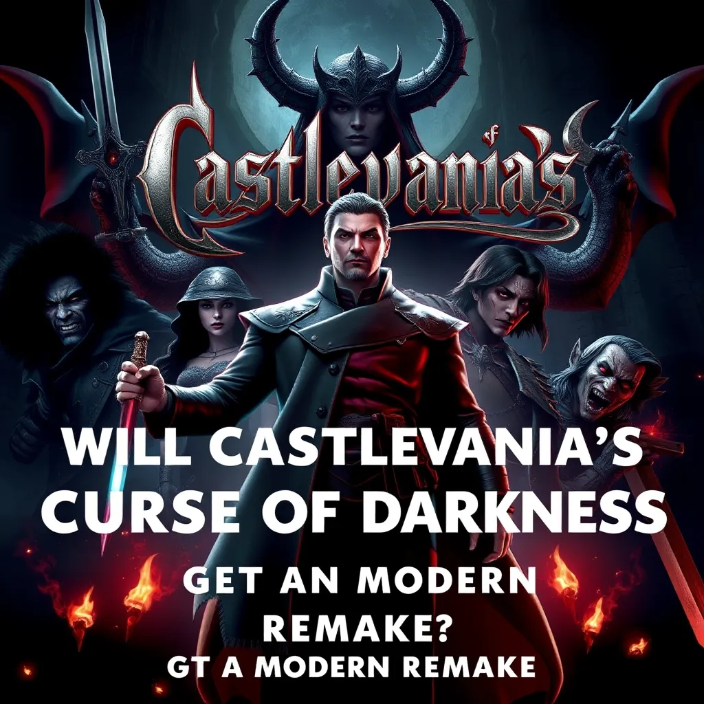Will Castlevania's Curse of Darkness Get a Modern Remake? : LevelUpTalk