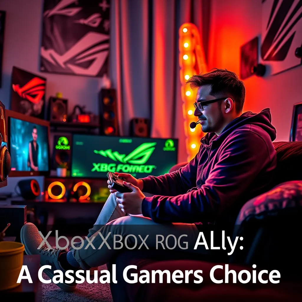 Examining the Xbox ROG Ally: A Casual Gamer's Choice : LevelUpTalk
