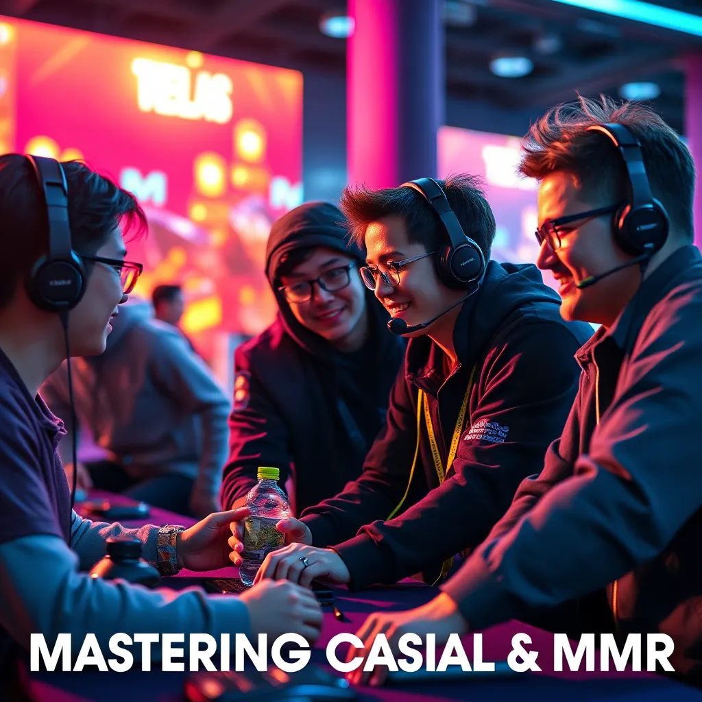 Mastering Casual MMR in Competitive Gaming Strategies : LevelUpTalk