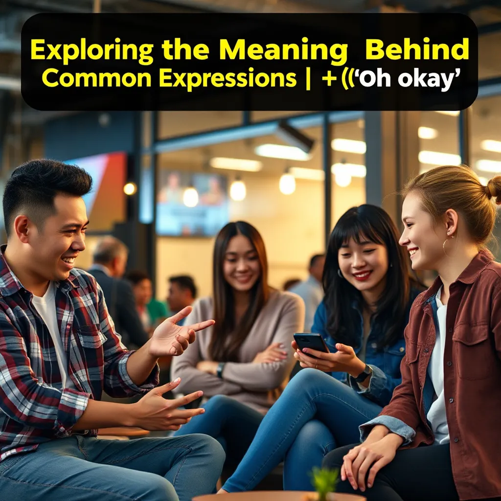 Exploring the Meaning Behind Common Expressions : LevelUpTalk