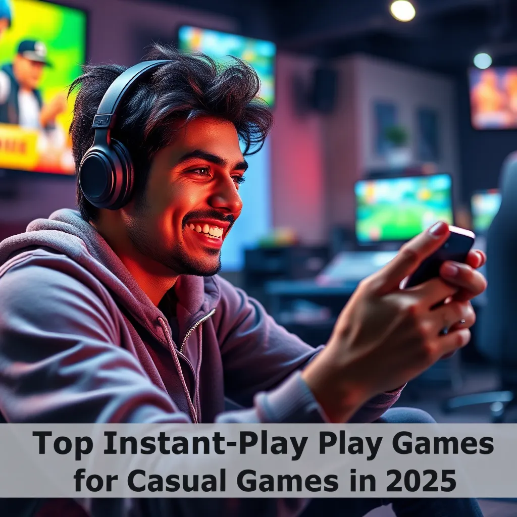 Top Instant Play Games for Casual Gamers in 2025 : LevelUpTalk