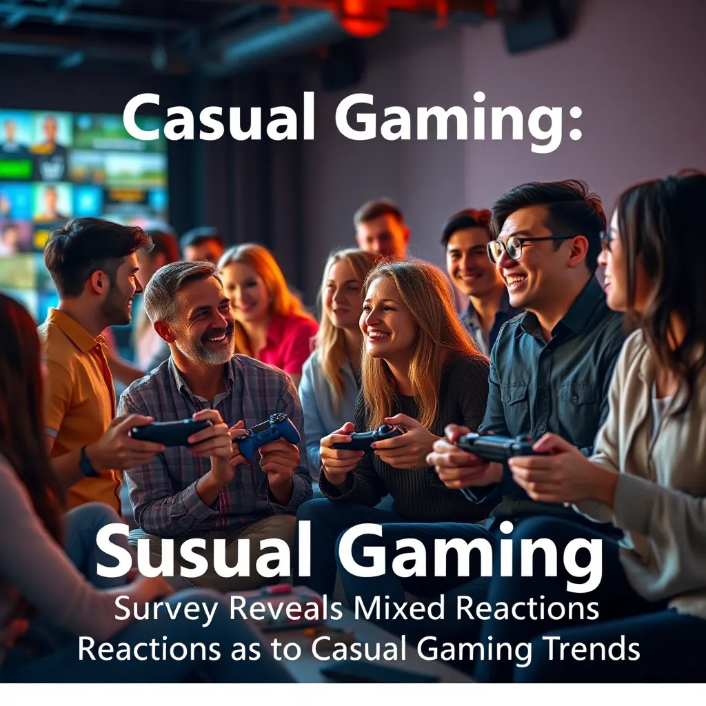 Survey Reveals Mixed Reactions to Casual Gaming Trends : LevelUpTalk