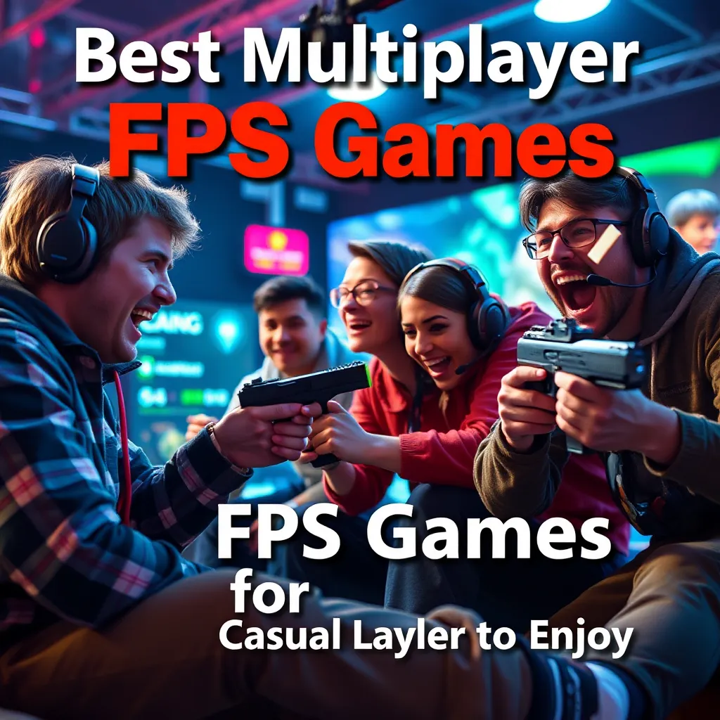 Best Multiplayer FPS Games for Casual Players to Enjoy : LevelUpTalk