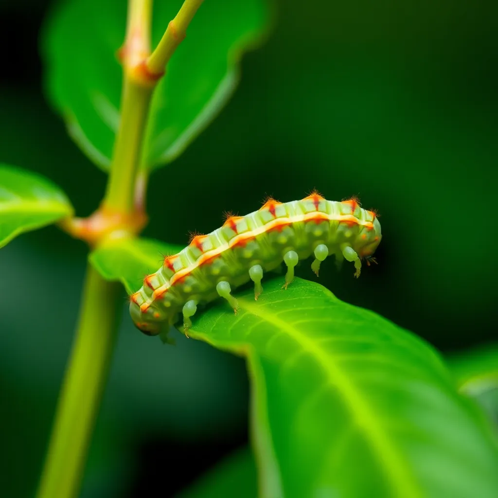 Caterpillar Spotted in the Wild: Nature's Little Wonder : LevelUpTalk