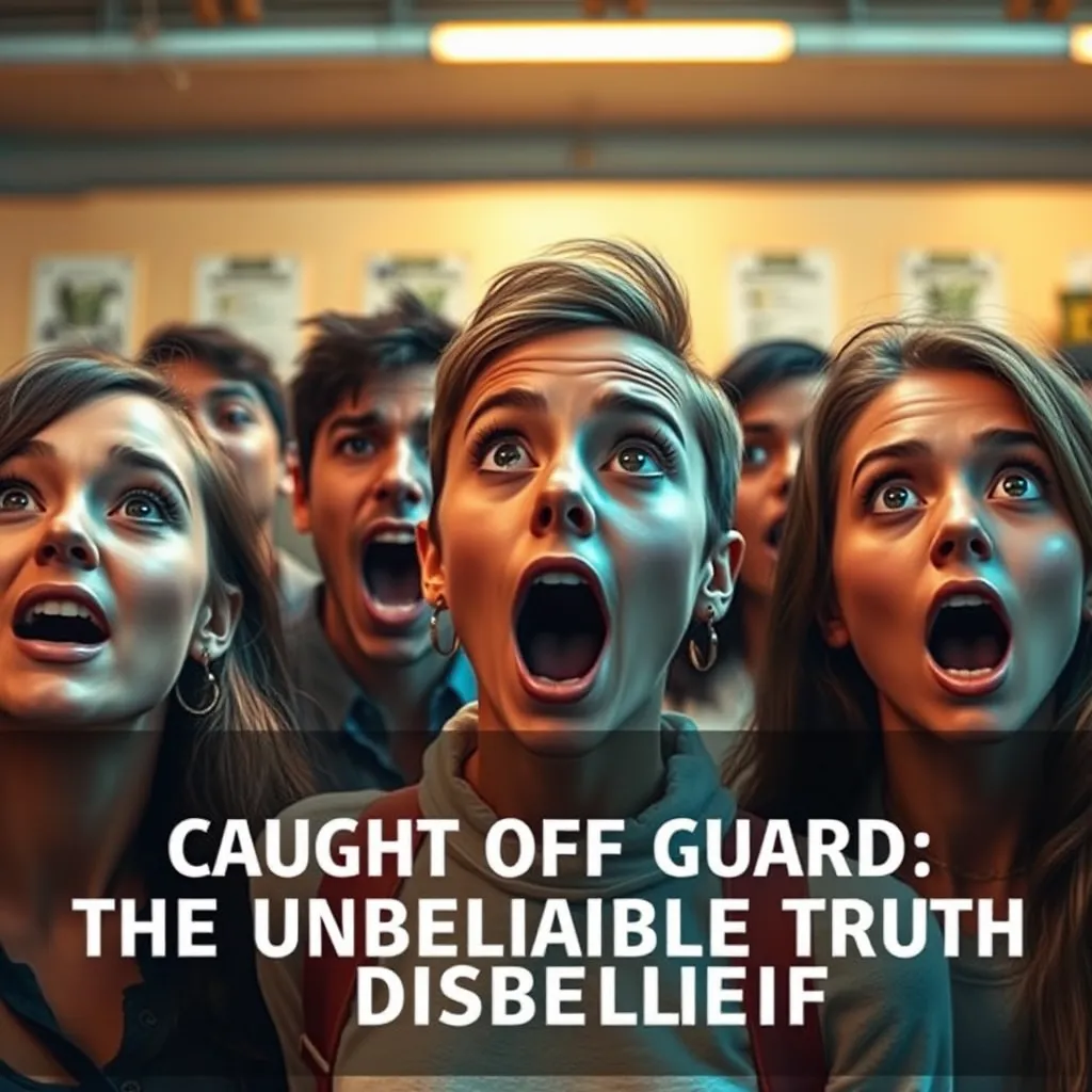 Caught Off Guard: The Unbelievable Truth Behind Disbelief : LevelUpTalk
