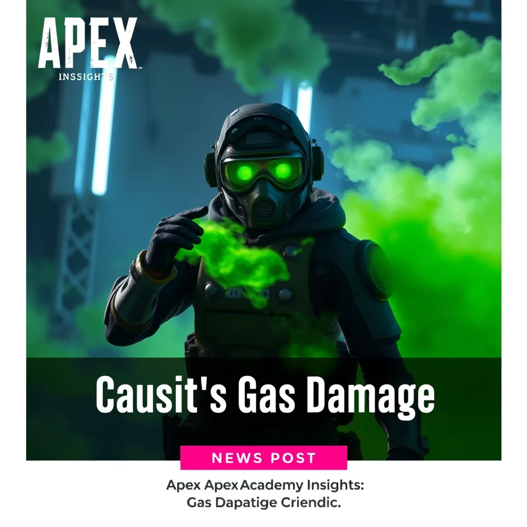 Apex Academy Insights: Caustic’s Gas Damage Analysis : LevelUpTalk