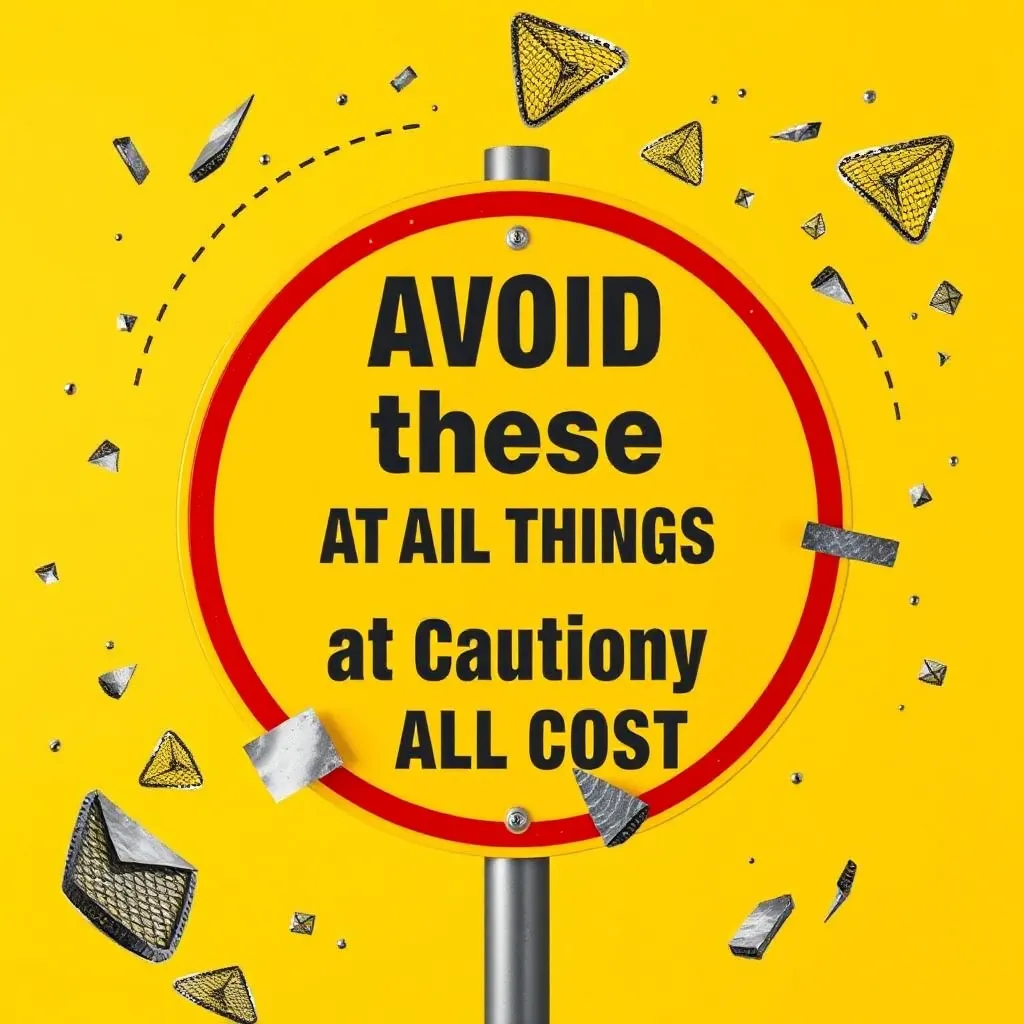 Avoid These Things at All Costs: A Cautionary Guide : LevelUpTalk
