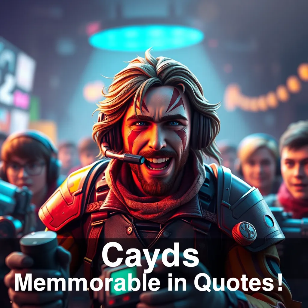 Cayde's Memorable Quotes in Gaming Circles : LevelUpTalk
