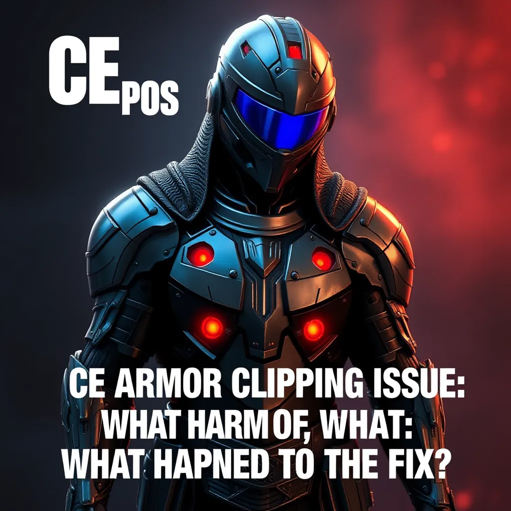 CE Armor Clipping Issue: What Happened to the Fix? : LevelUpTalk