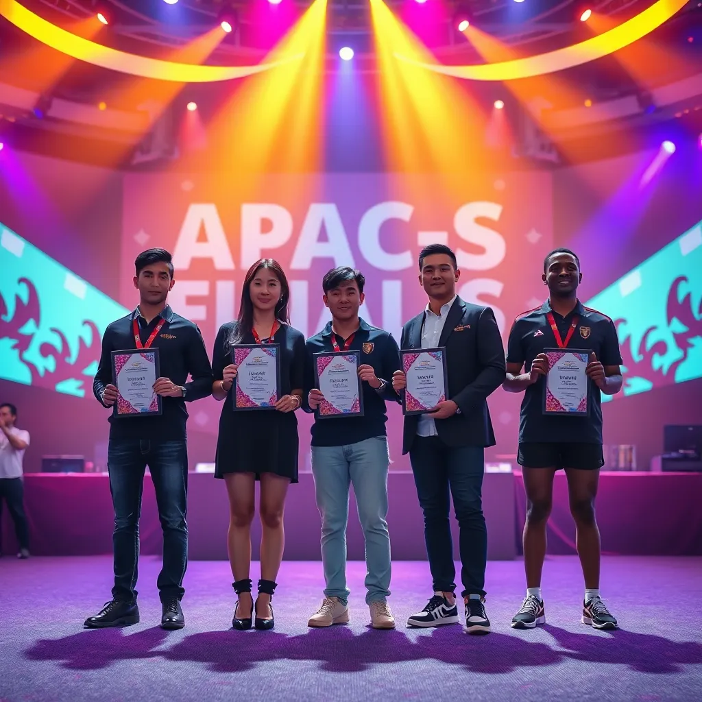 Celebrating the Final 5 from APAC-S Competition! 🏆 : LevelUpTalk