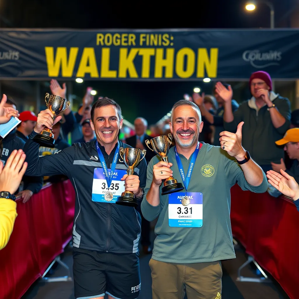 60-Hour Walkathon Wrap-Up: Hats Off to Roger and Mike! : LevelUpTalk