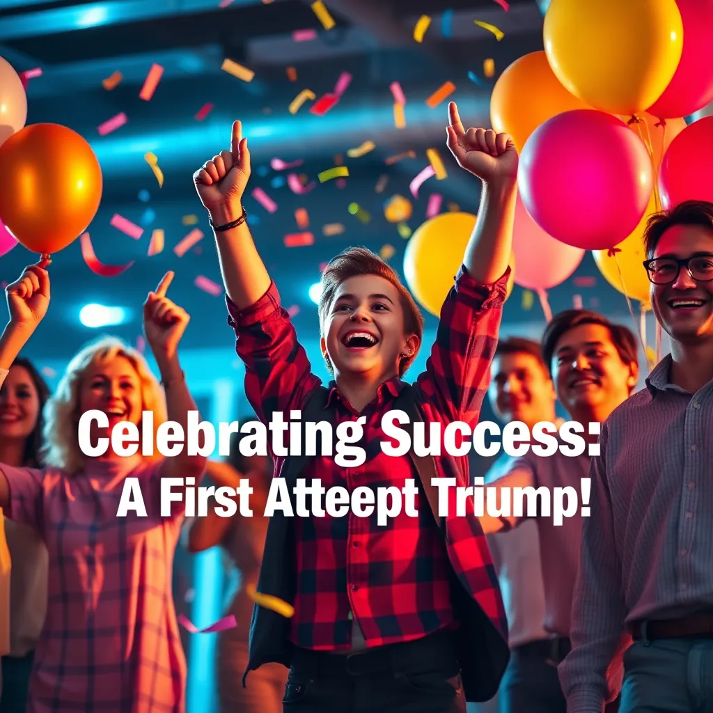 Celebrating Success: A First Attempt Triumph! : LevelUpTalk