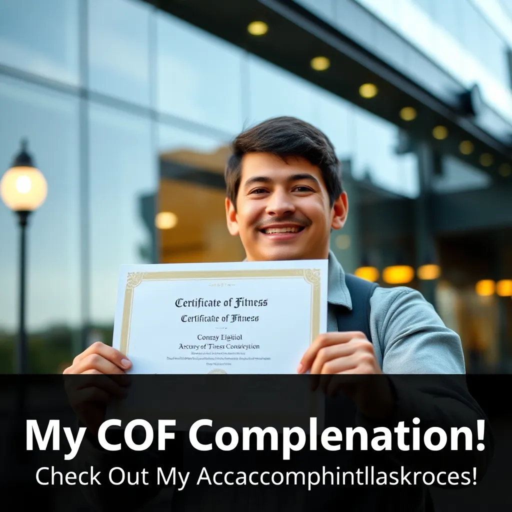 My COF Completion: Check Out My Accomplishment! : LevelUpTalk