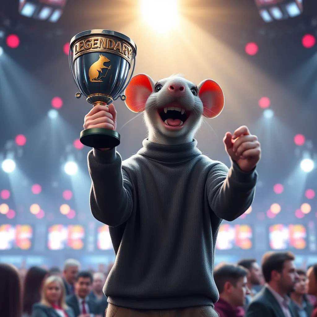 Celebrating My Achievement: Becoming a Legendary Rat : LevelUpTalk