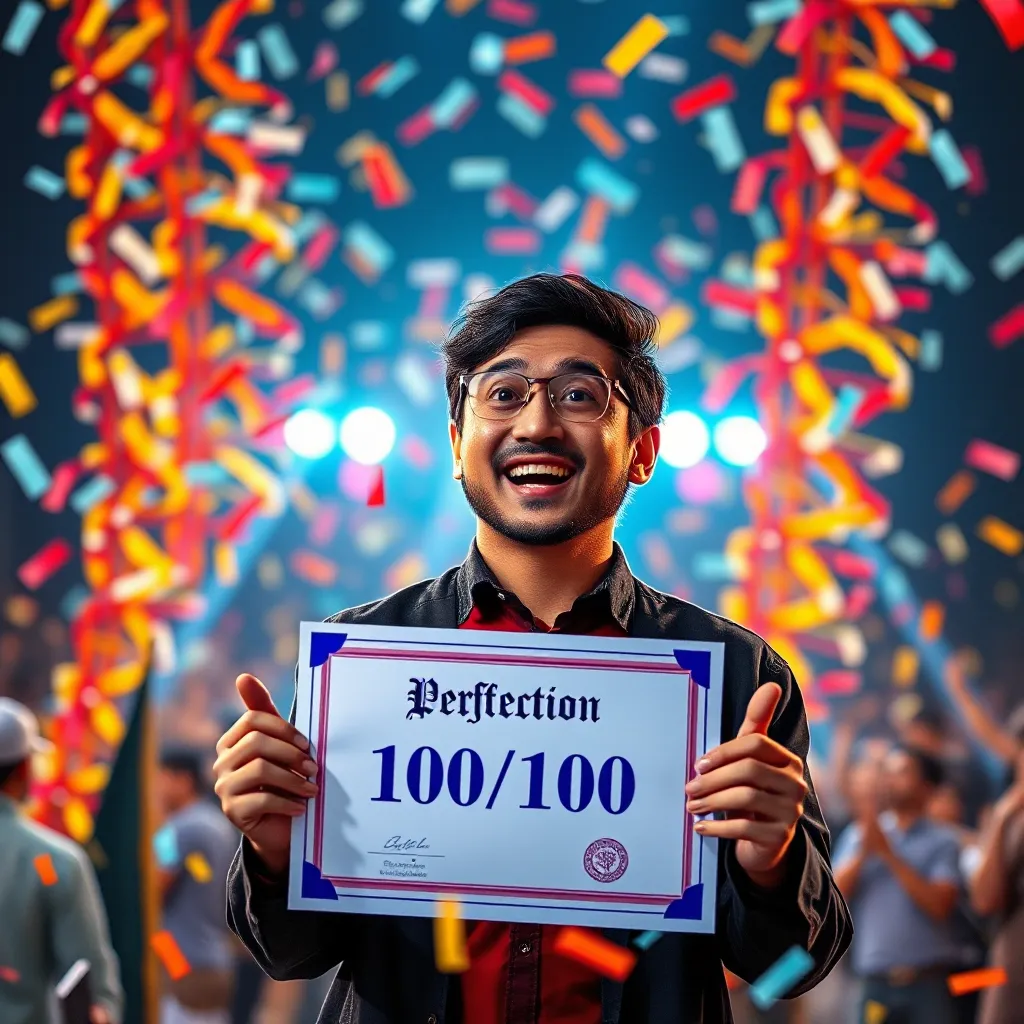 Achieving Perfection: Celebrating a 100/100 Score : LevelUpTalk